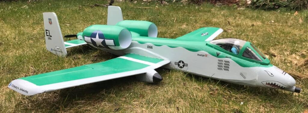 A-10 Thunderbolt II Plans – Semi-Scale Parkjets