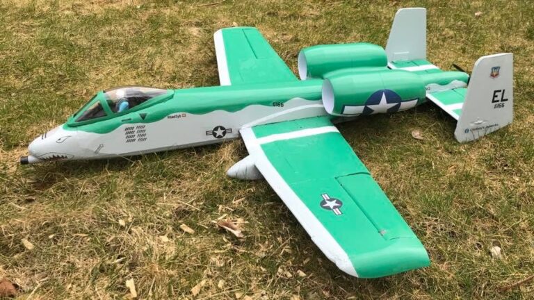 A-10 Thunderbolt II Plans – Semi-Scale Parkjets