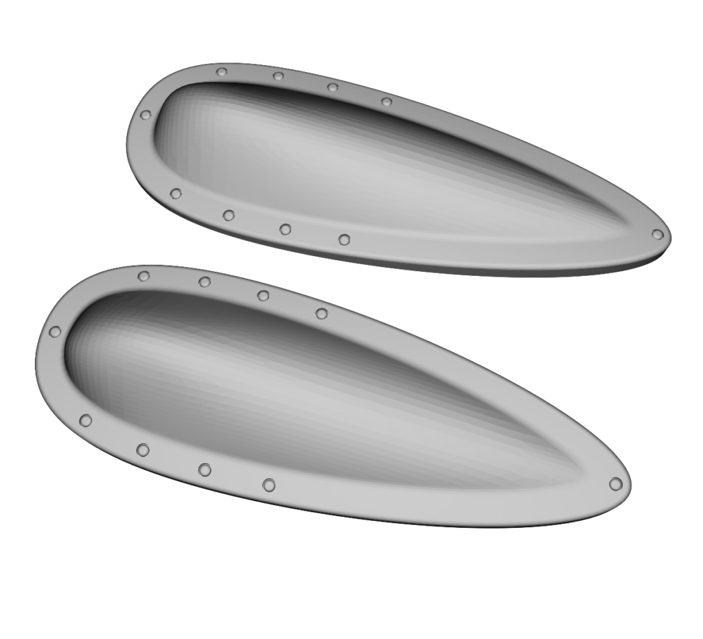 F-16 Nose ‘bumps’ .stl – Semi-Scale Parkjets