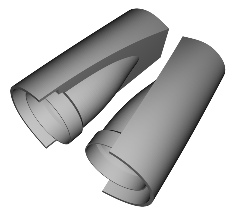 Buccaneer – EDF Thrust tubes 50mm .stl – Semi-Scale Parkjets