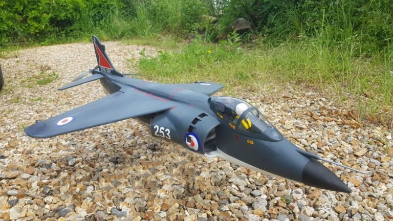 Harrier Plans – Semi-Scale Parkjets