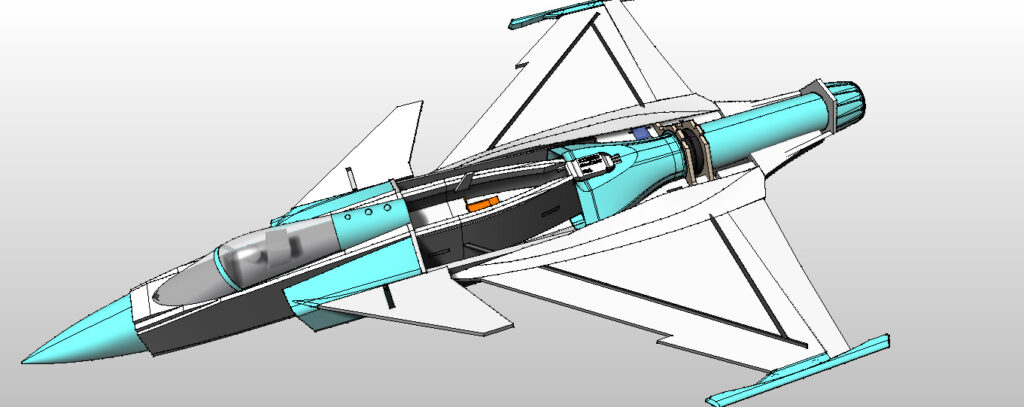 Jas-39 Gripen plans – Semi-Scale Parkjets