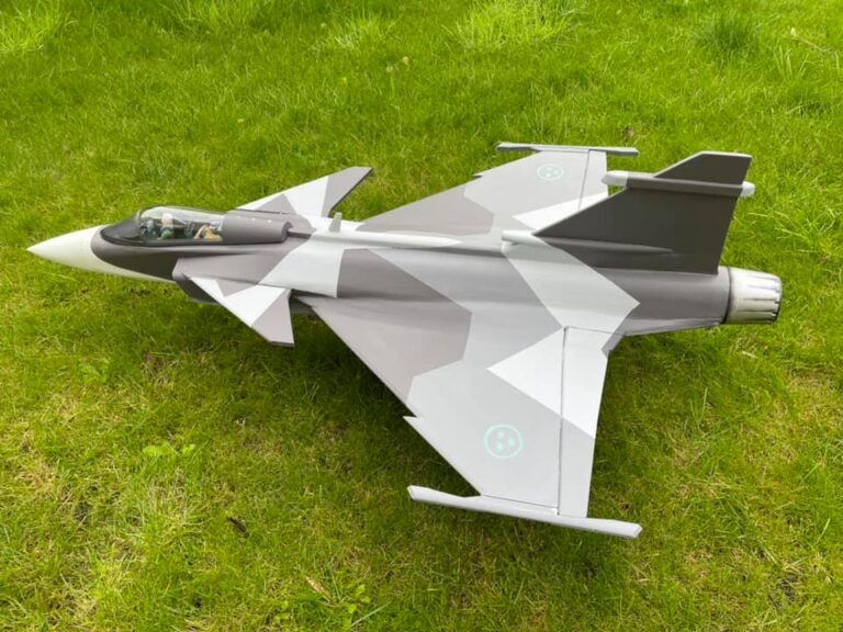 Jas-39 Gripen plans – Semi-Scale Parkjets