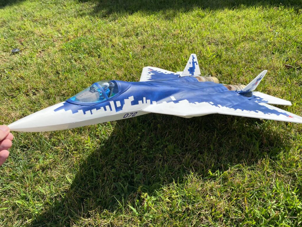Su-57 Plans – Semi-Scale Parkjets